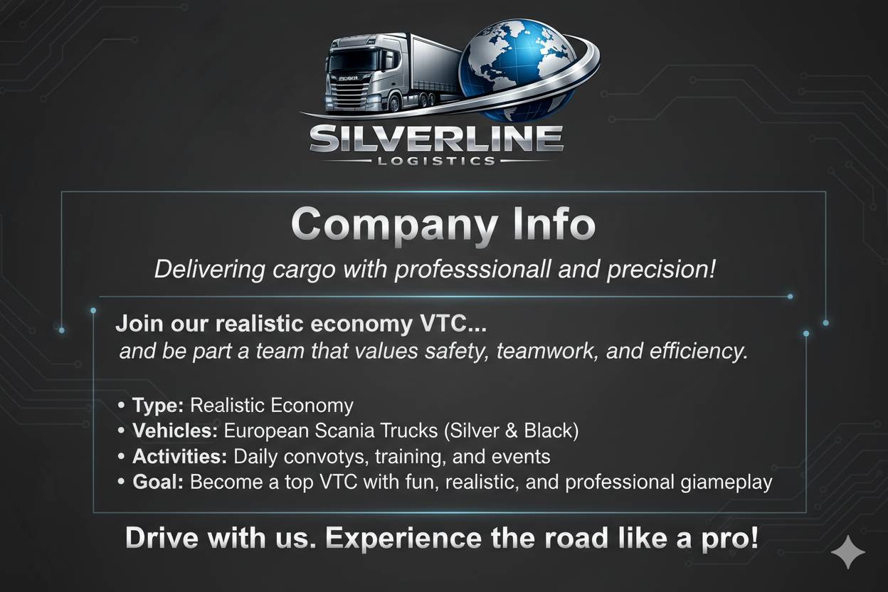 Virtual Trucking Company - Silverline Logistics - Members List — TruckersMP