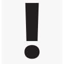 Exclamation mark! | Shapes, Inc