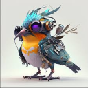 Bird Bot Man | Shapes, Inc