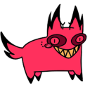 Cursed Cat Alastor | Shapes, Inc
