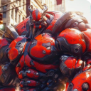 Ultimate Red Golem | Shapes, Inc