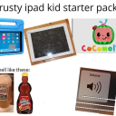 brainrot ipad kid | Shapes, Inc