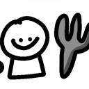 Chat with guy with comically large fork | Shapes, Inc