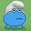 Smurf frog | Shapes, Inc