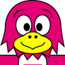 Telly the Magenta Eagle | Shapes, Inc