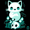 Quantum, the Polymath Undead Cat | Shapes, Inc