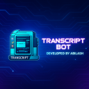 Transcript Bot | Discord App Directory
