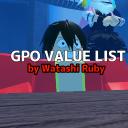 GPO VALUE LIST by Watashi Ruby